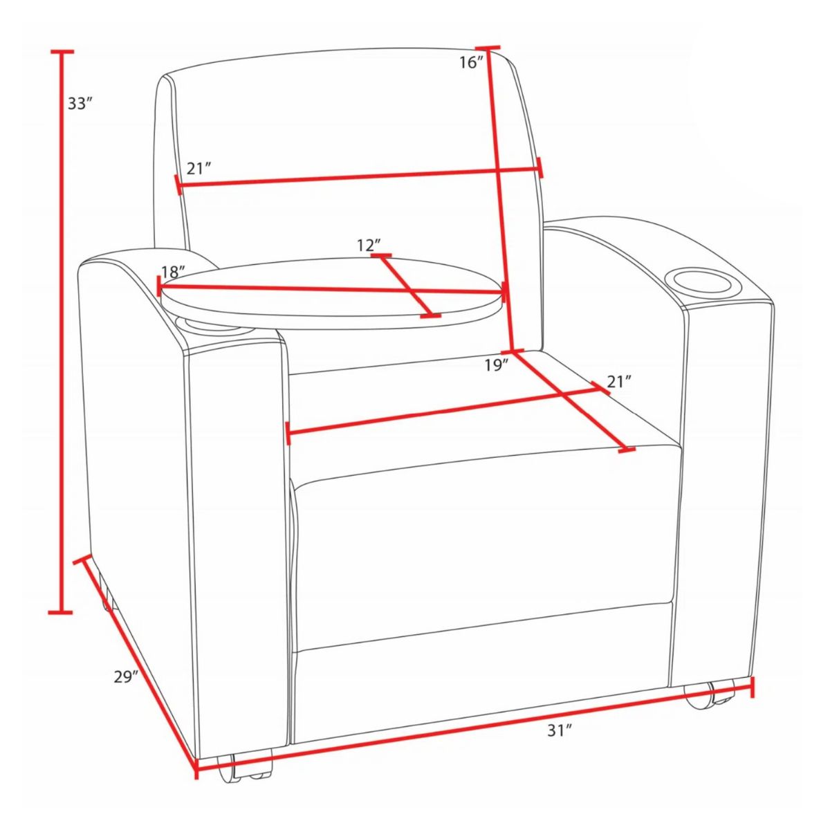 The Perfect Mother's Room Chair with Tablet - Healthy Horizons ...