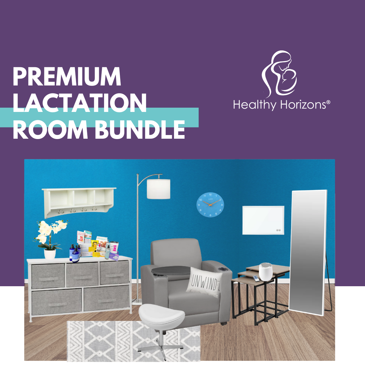 Premium Lactation Room Bundle – Healthy Horizons Breastfeeding Centers ...