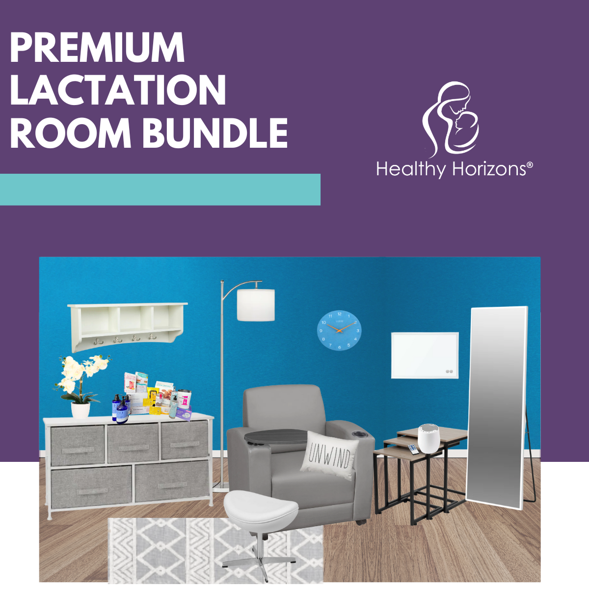 Premium Lactation Room Bundle – Healthy Horizons Breastfeeding Centers ...