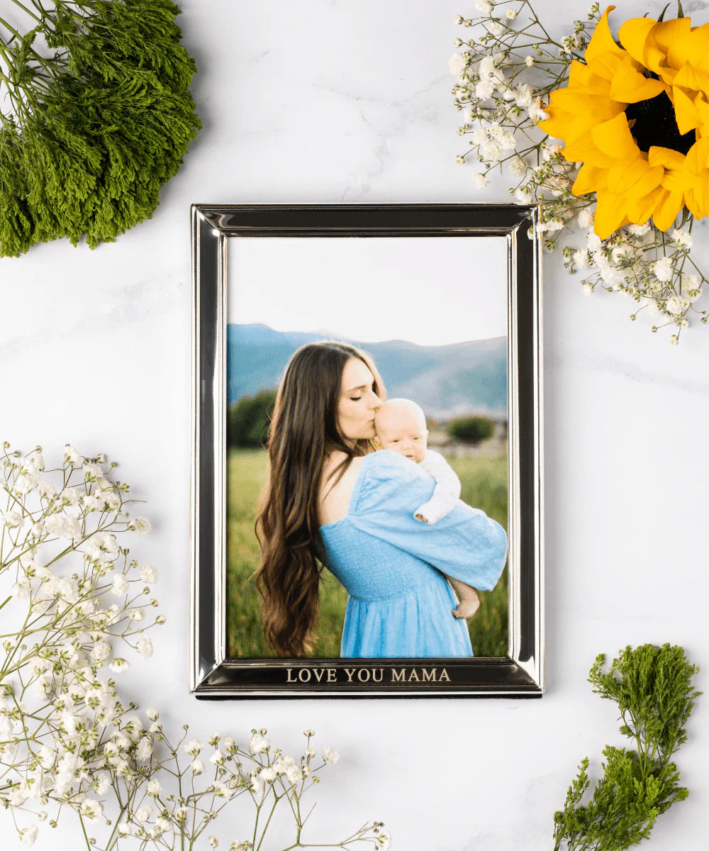 Sunflower Motherhood Love You Mama Picture Frame – Healthy Horizons ...