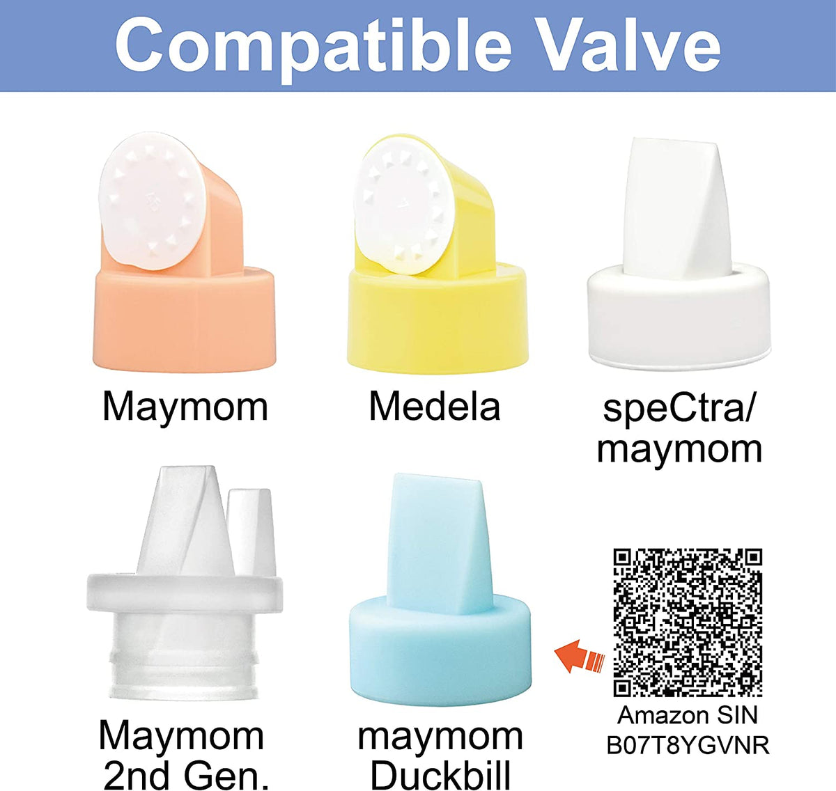 Maymom Wide Mouth Base Connector Single (Compatible with Spectra Pumps ...